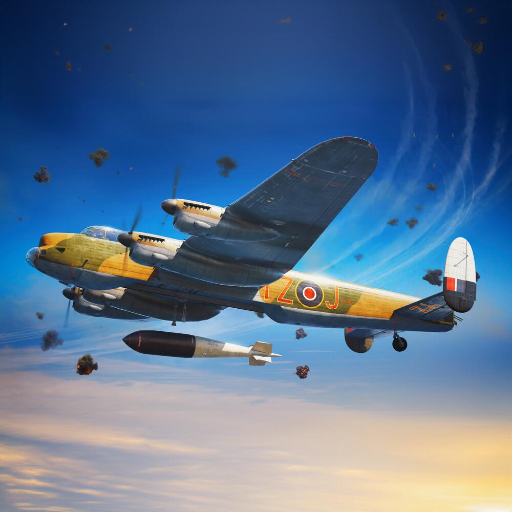 HK Models Avro Lancaster B Mk I Special Grand Slam Model Kit Scale 1:48