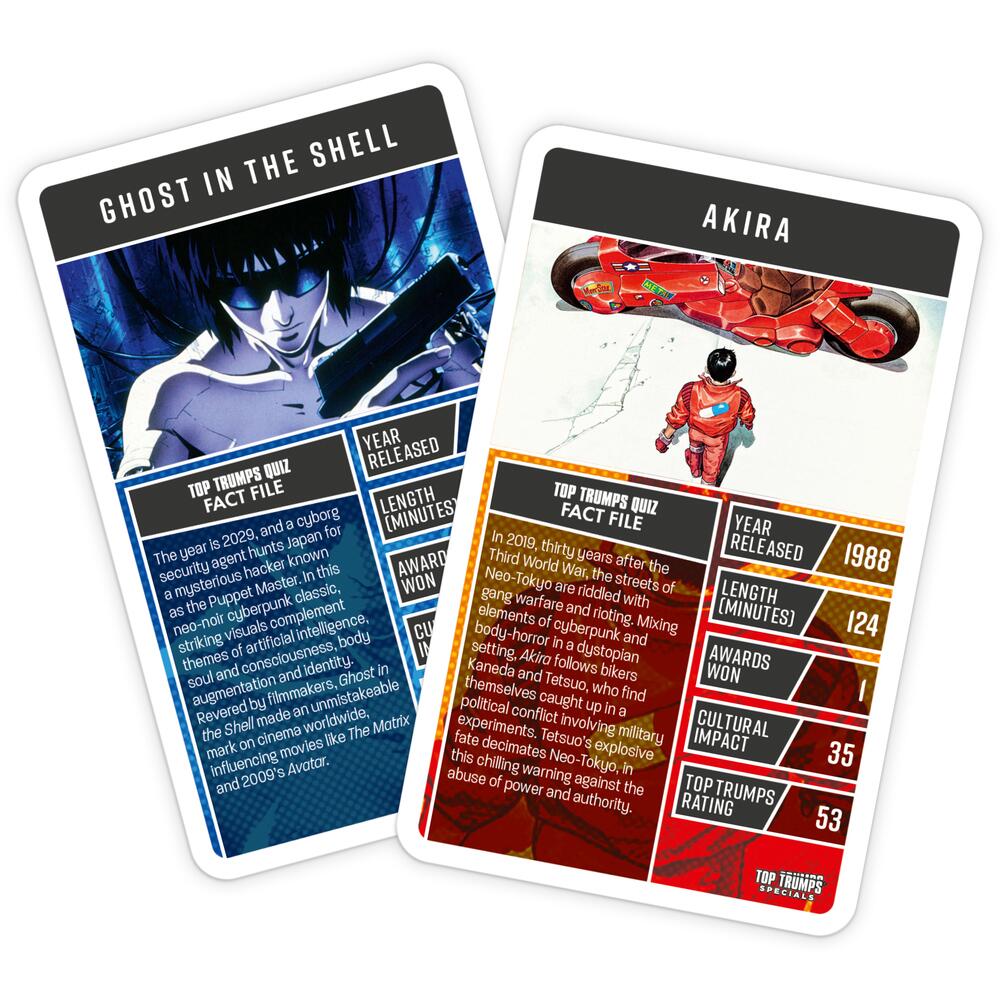 Top Trumps Guide To Anime Movies Card Game