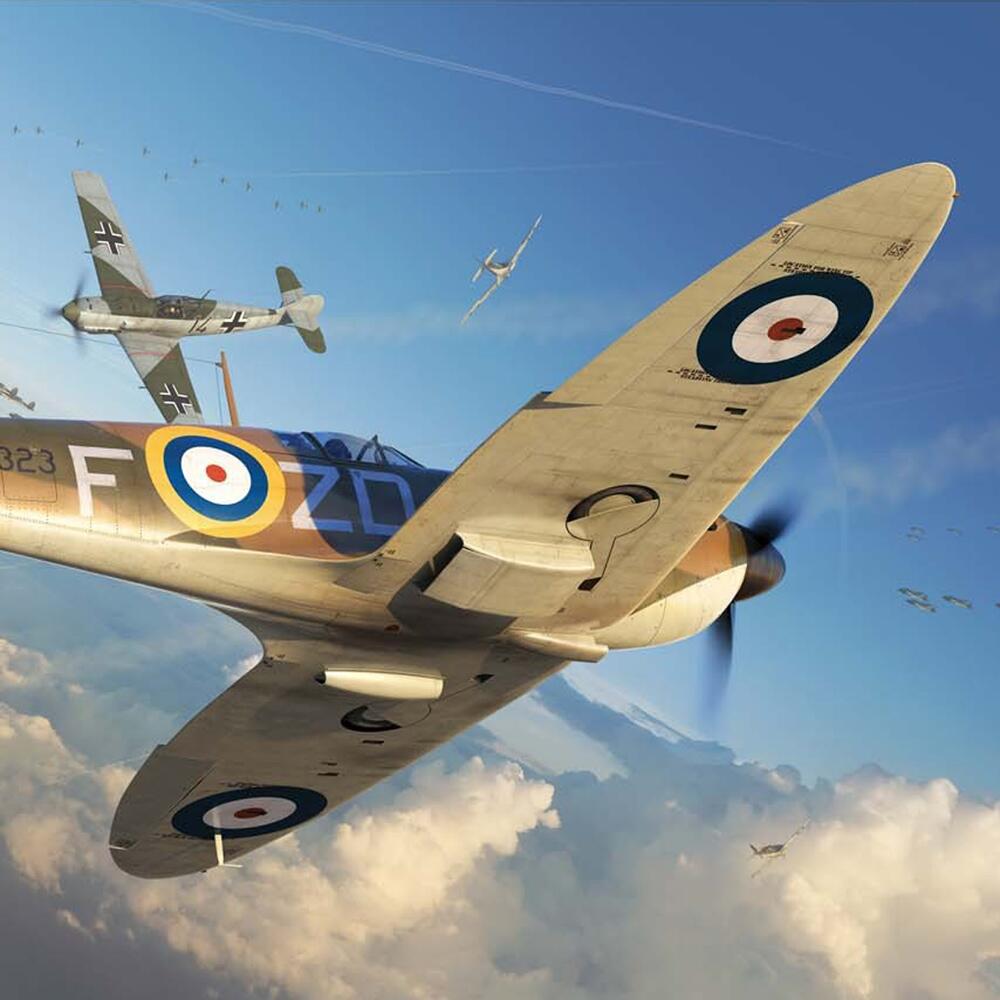 Airfix Supermarine Spitfire Mk.Ia Aircraft Model Kit A05126A Scale 1:48