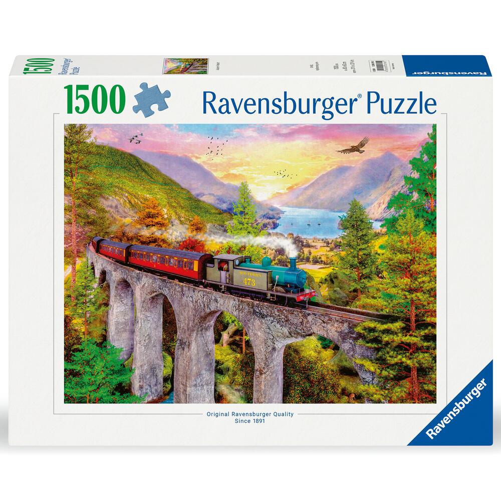 Ravensburger Autumn Viaduct 1500 Piece Jigsaw Puzzle