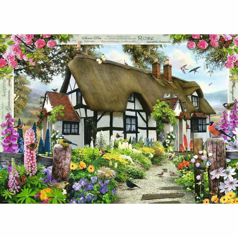 Ravensburger Rose Cottage 500 Piece Large Format Jigsaw Puzzle