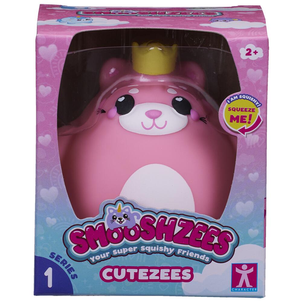 Smooshzees Cutezees PINK KITTY ROSE