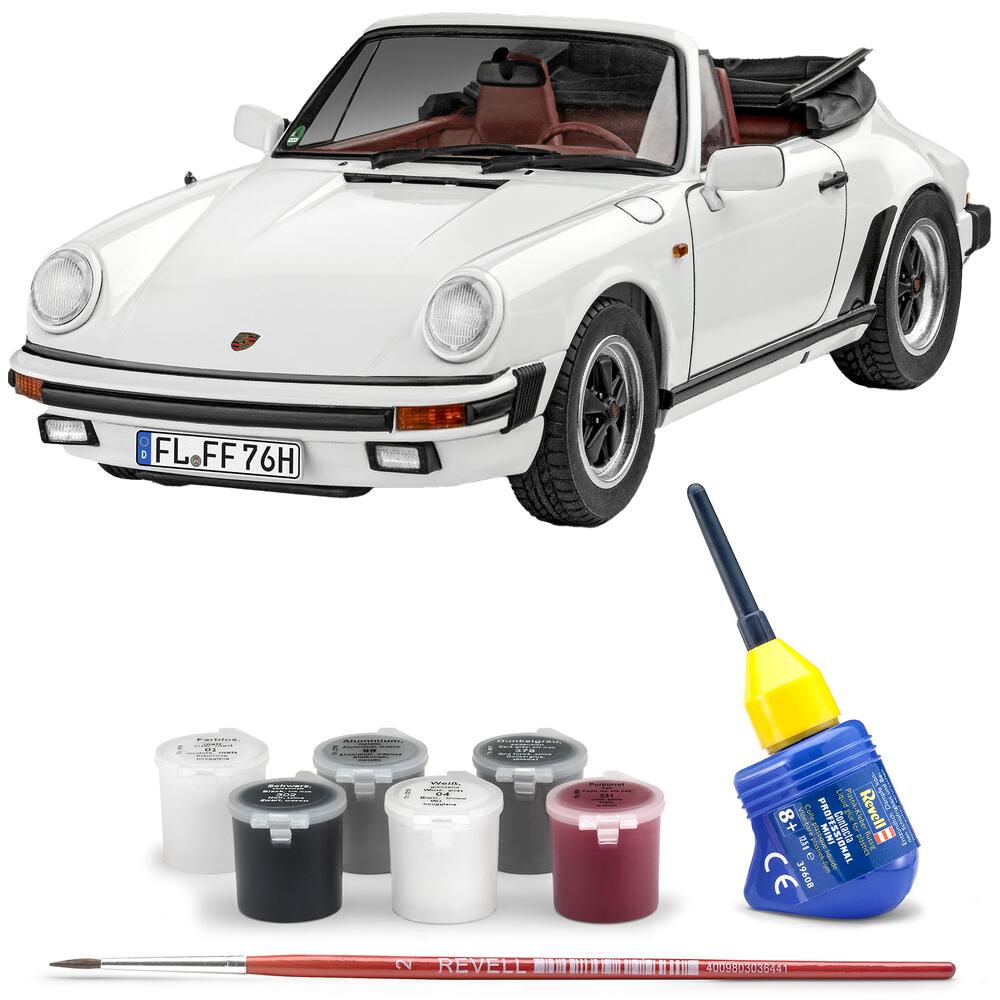 Revell Porsche 911 Cabriolet 50 Years of The G Model Kit Scale 1:24