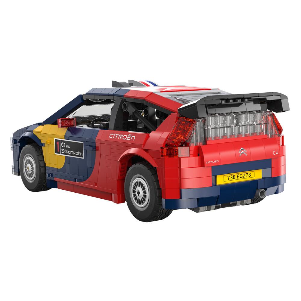 CaDA Cars Citroen C4 WRC 2008 Construction Toy Scale 1:12