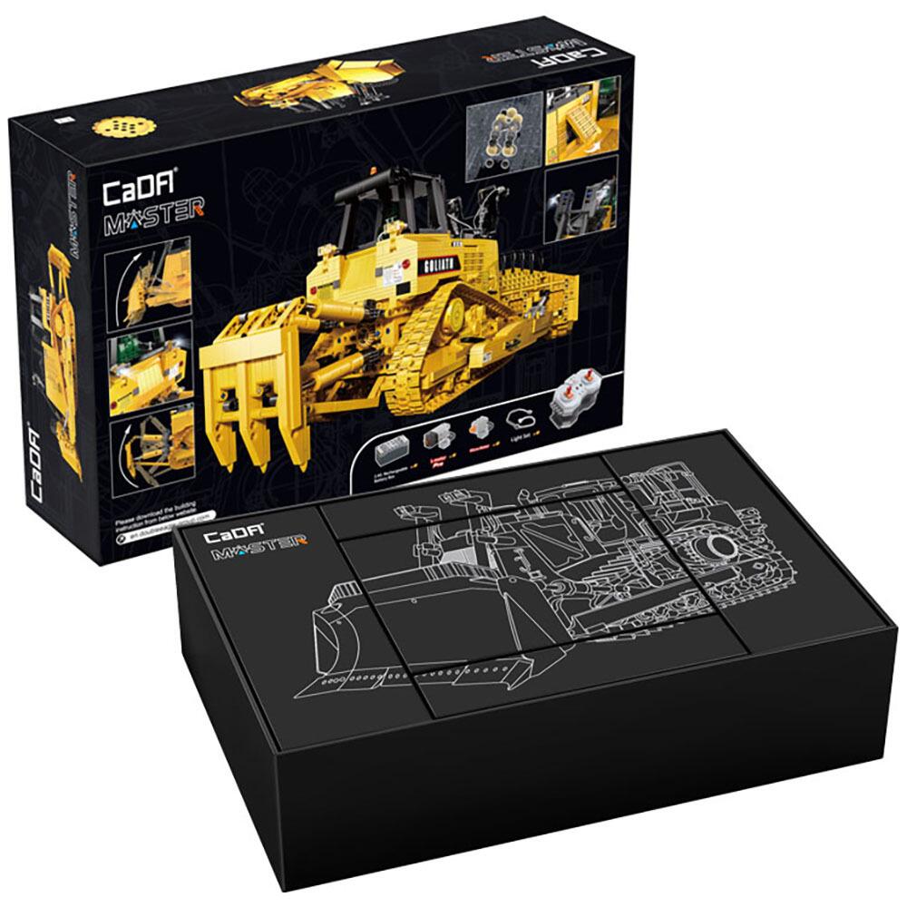 CaDA Master RC Goliath Heavy Bulldozer Construction Toy Scale 1:16
