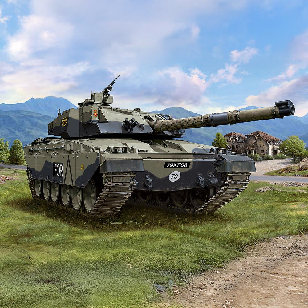 Revell Challenger 1 Tank Military Model SET Scale 1:72