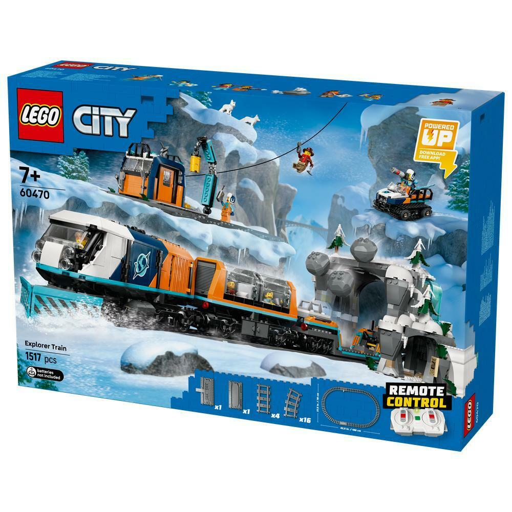 LEGO City Explorers’ Arctic Polar Express Train