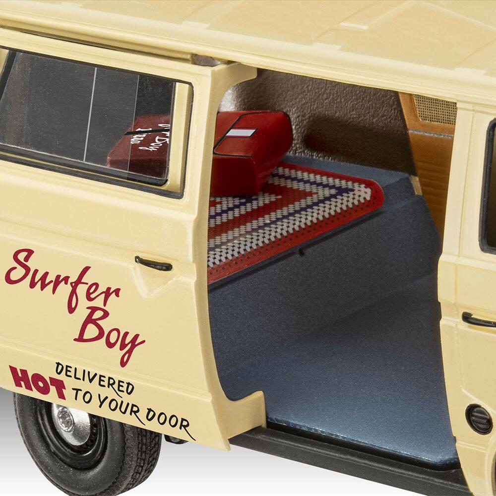 Revell Stranger Things VW T3 Bus Surfer Boy Model Kit Scale 1:25