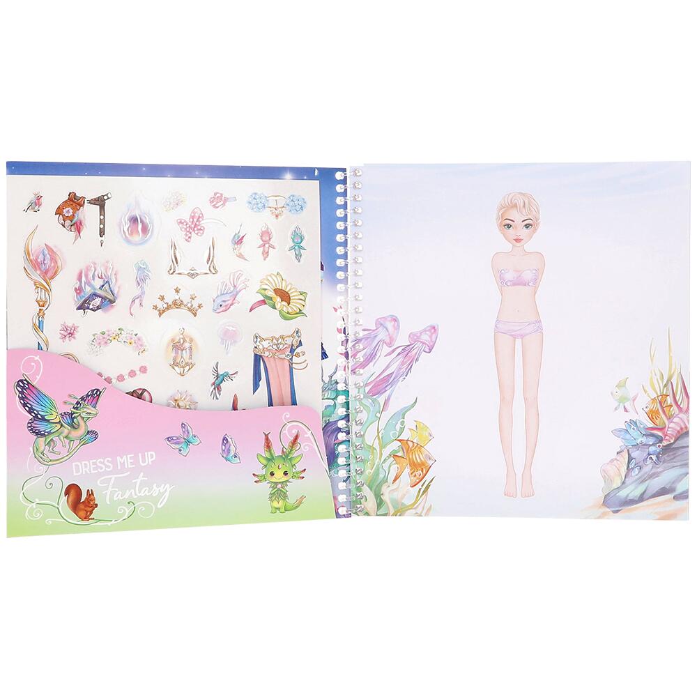 Depesche TOPModel Fantasy Dress Me Up Stickerbook