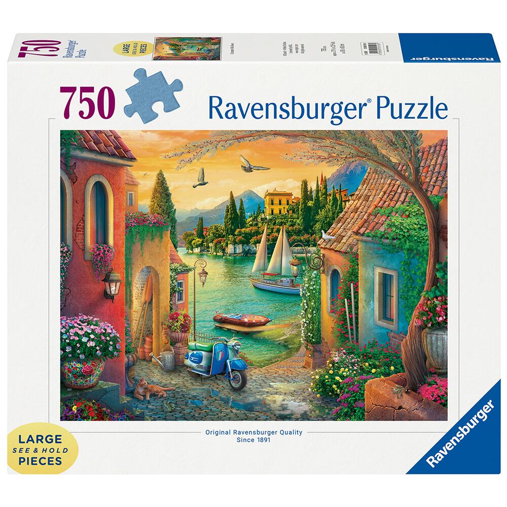 Ravensburger Villas by the Sea 750 Piece Jigsaw Puzzle