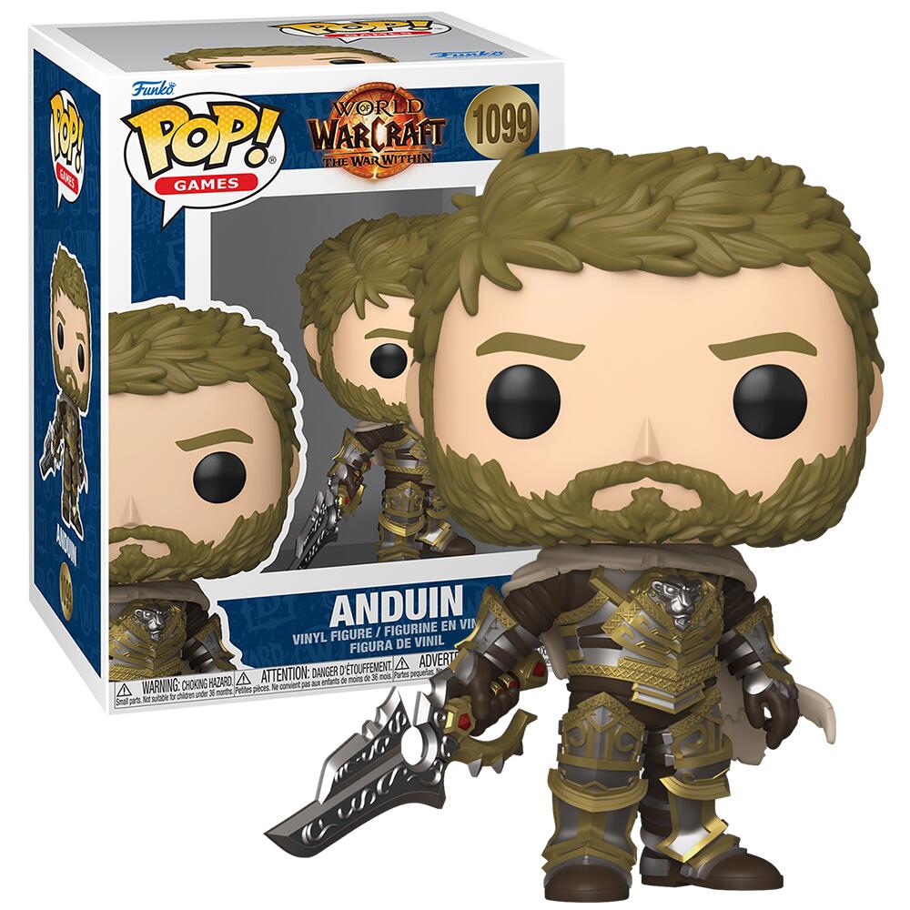 Funko POP! Games World of Warcraft The War Within Anduin Vinyl Figure 1099