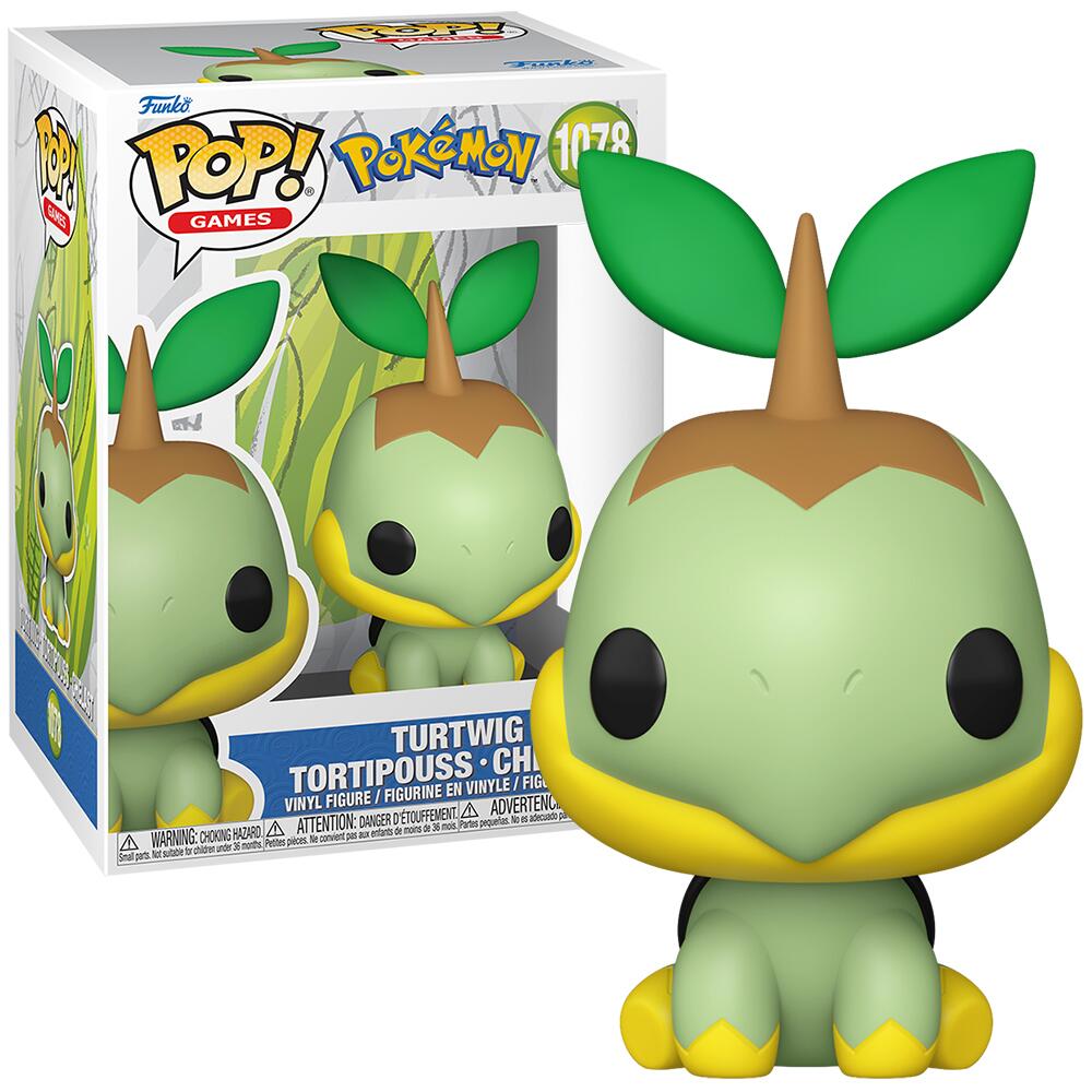 Funko POP! Games Pokémon Turtwig Vinyl Figure 1078