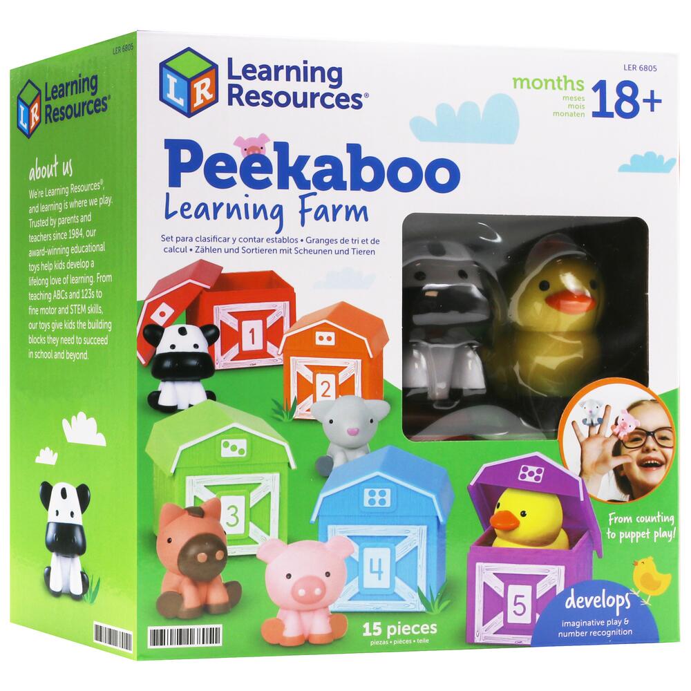 Learning Resources Peekaboo Learning Farm