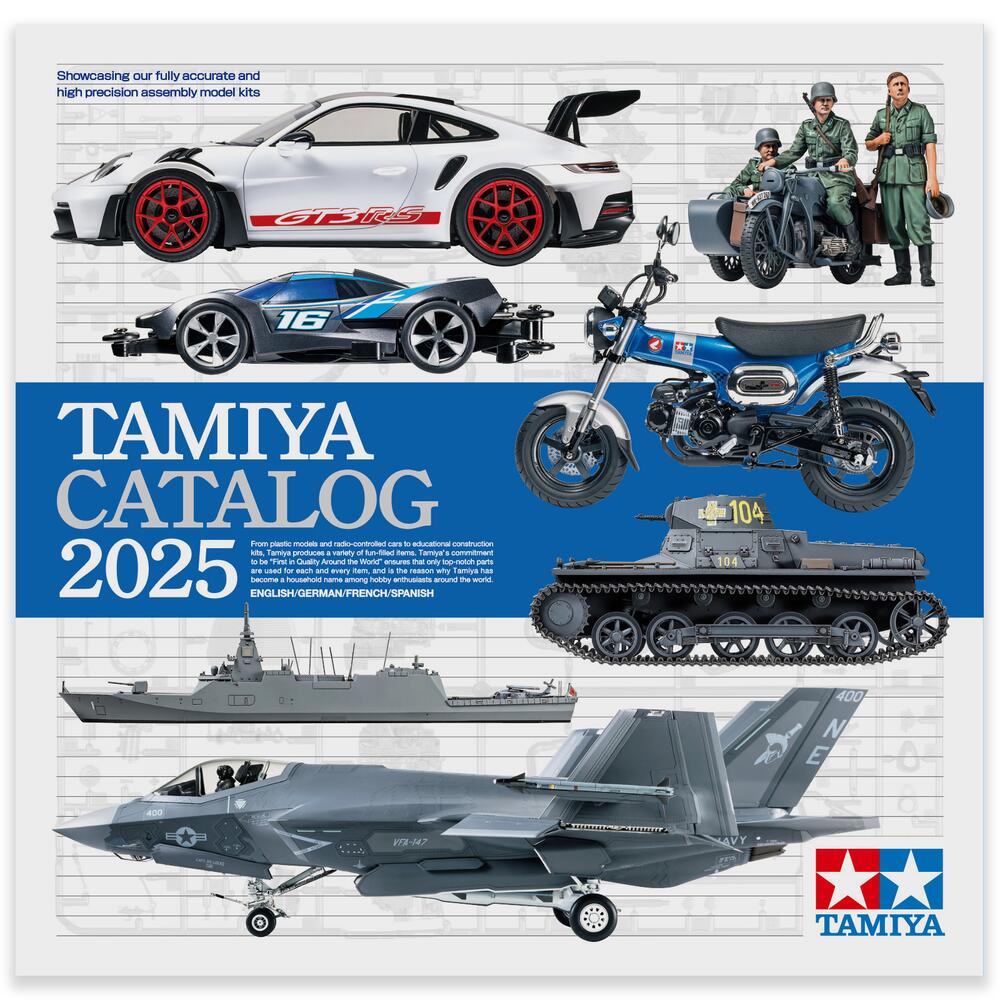 Tamiya Catalogue 2025 Edition Model Kits & RC Cars