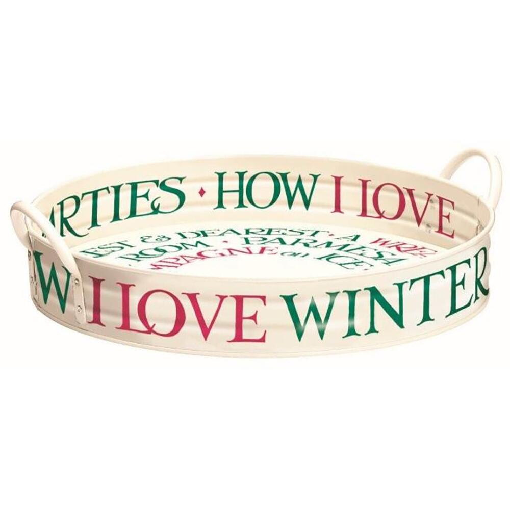 Emma Bridgewater Christmas Toast Large Serving Tray with Handles