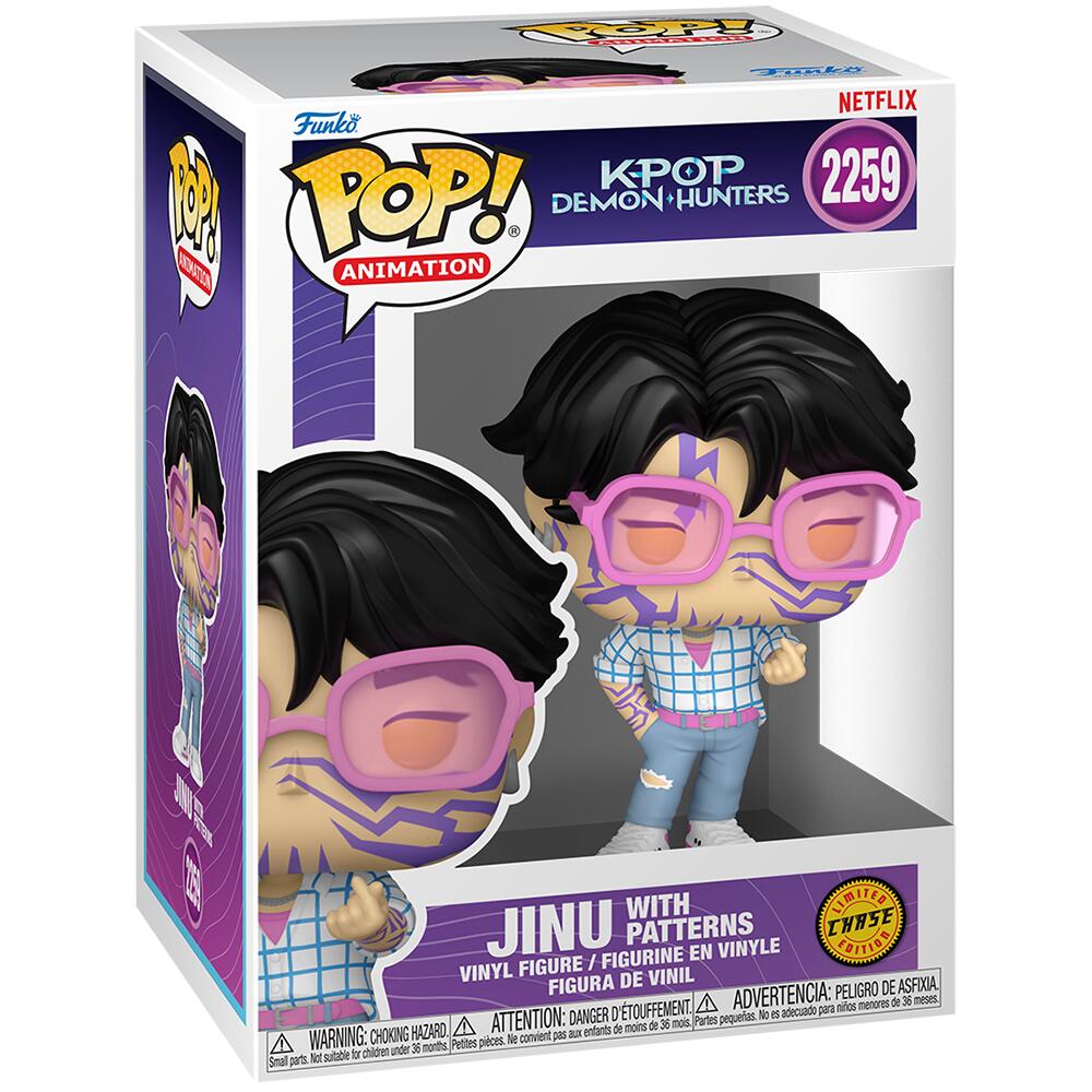 Funko POP! Animation KPOP Demon Hunters Jinu CHASE EDITION Vinyl Figure ...