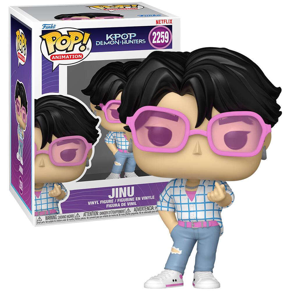 Funko POP! Animation KPOP Demon Hunters Jinu Vinyl Figure 2259