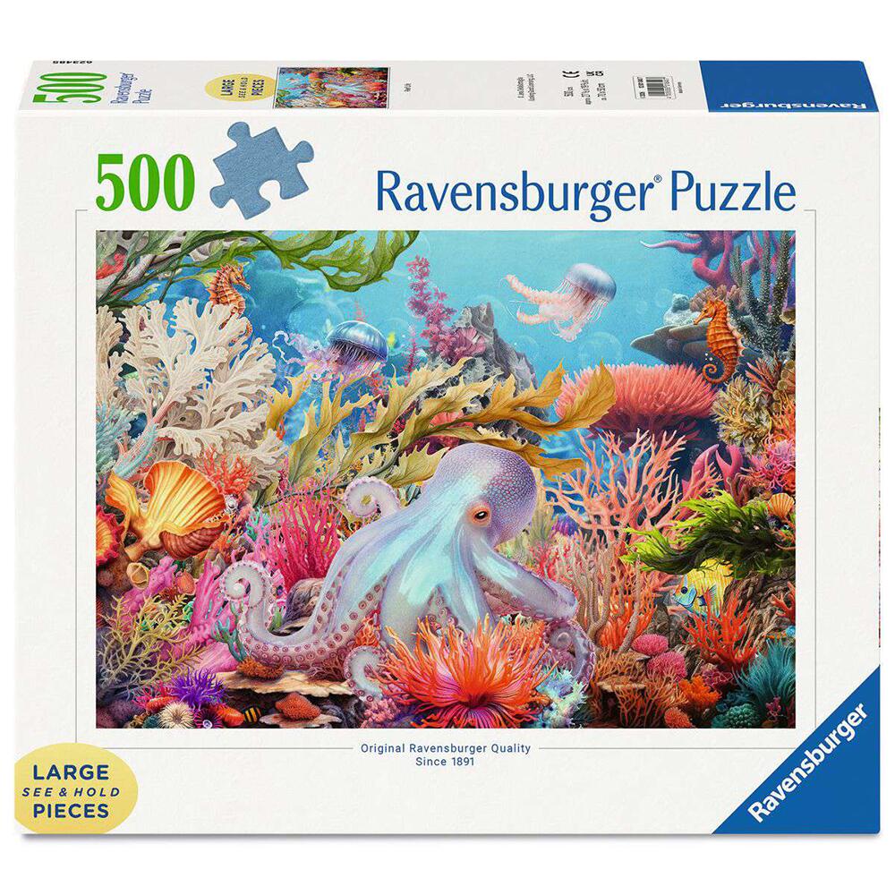 Ravensburger Coral Reef 500 Piece Large Format Jigsaw Puzzle