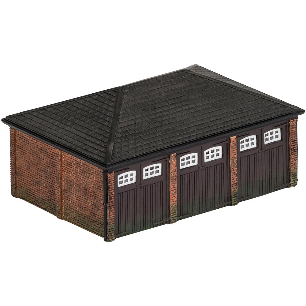 Hornby Skaledale Triple Garage Model Railway Building OO Gauge