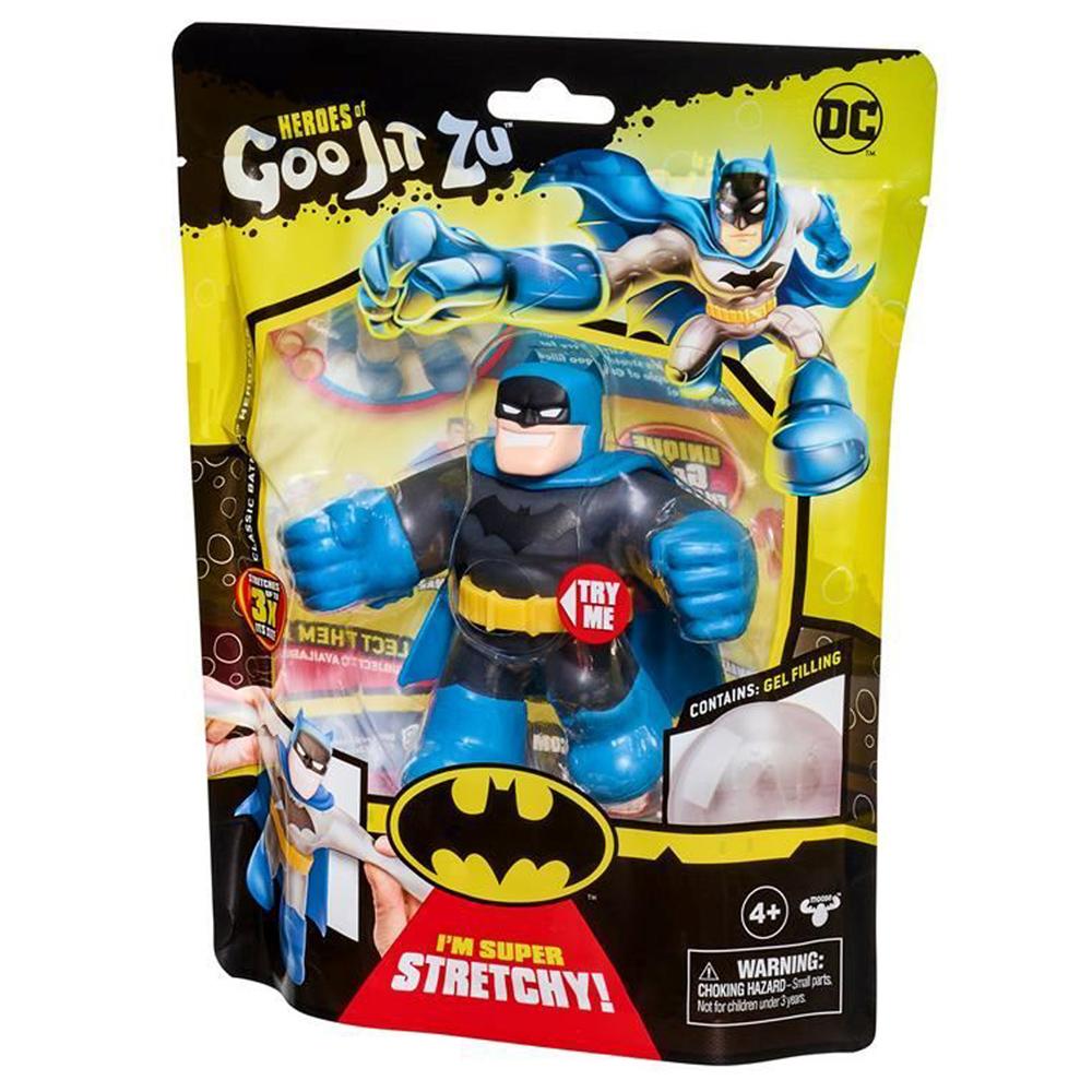 DC Comics Heroes of Goo Jit Zu Stretchy CLASSIC BATMAN Hero Figure Pack