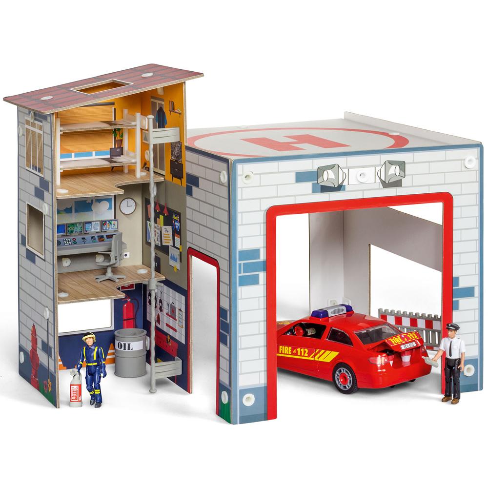 Revell JUNIOR KIT Fire Station Play Set Level 1 Scale 120