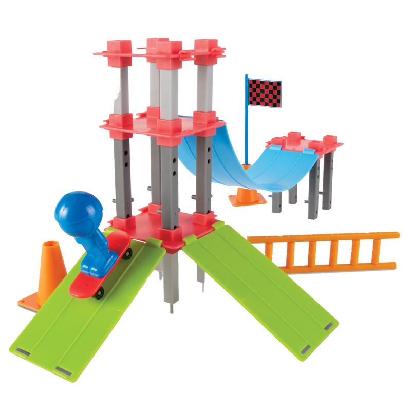 Learning Resources STEM Skate Park Engineering & Design Building Set