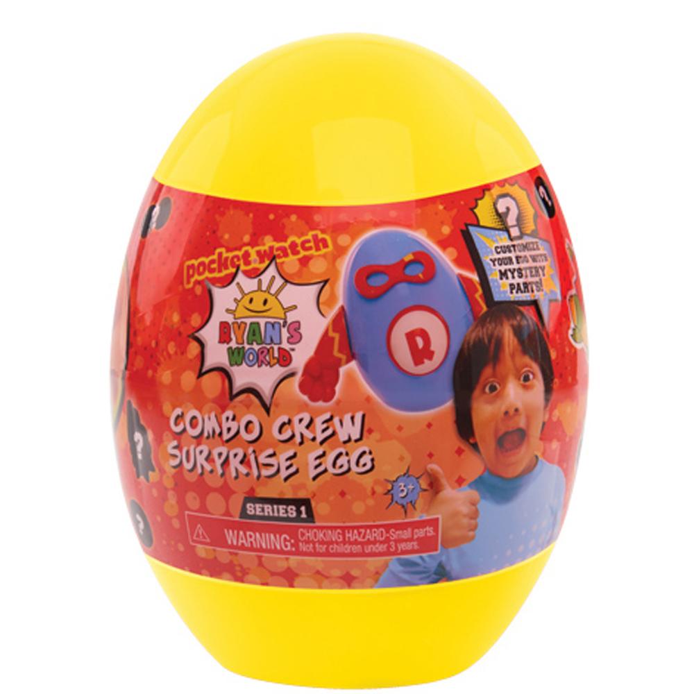 Ryan's World Combo Crew Surprise Egg (Series 1) Yellow Egg