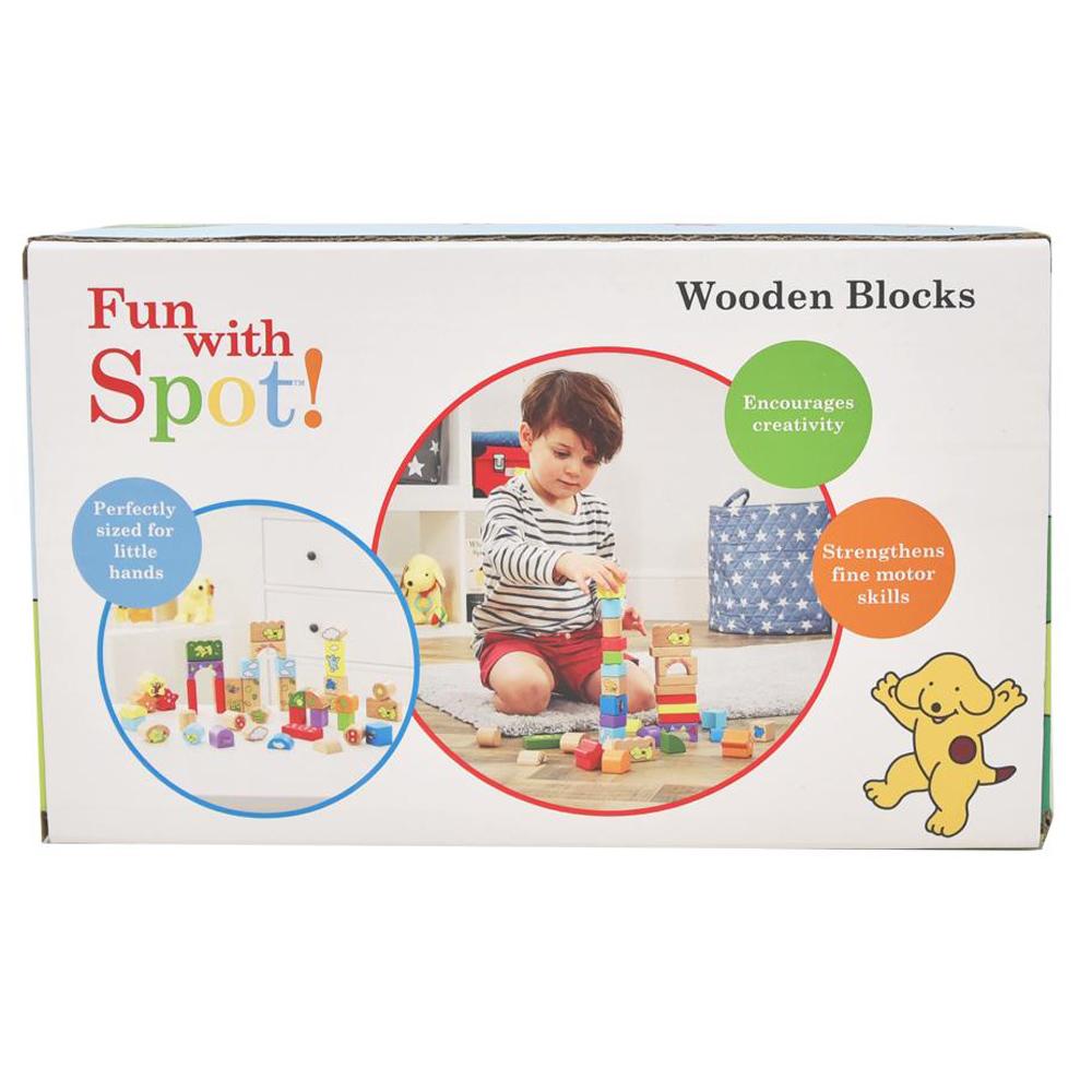 Fun With Spot! Wooden Building Blocks