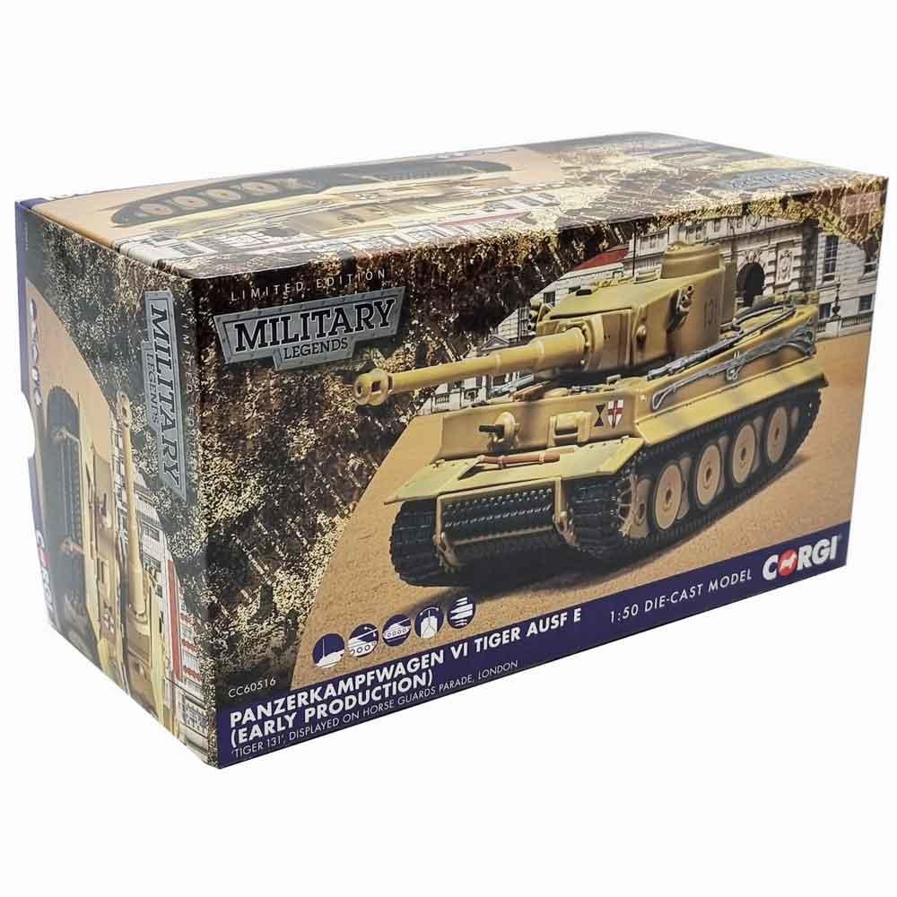 Corgi Limited Edition Panzerkampfwagen VI Tiger Ausf E 1:50 Scale Die ...
