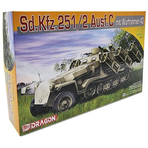 Dragon Sd.Kfz.251 1/2 Ausf.C mit Wurfrahmen 40 Scale 1:72