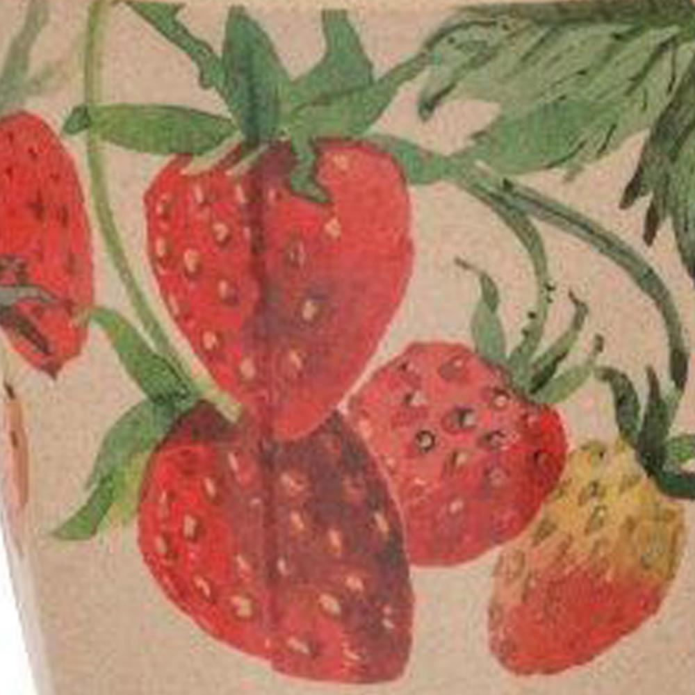 Emma Bridgewater Strawberries Rice Husk Children's Beaker 300ml Capacity