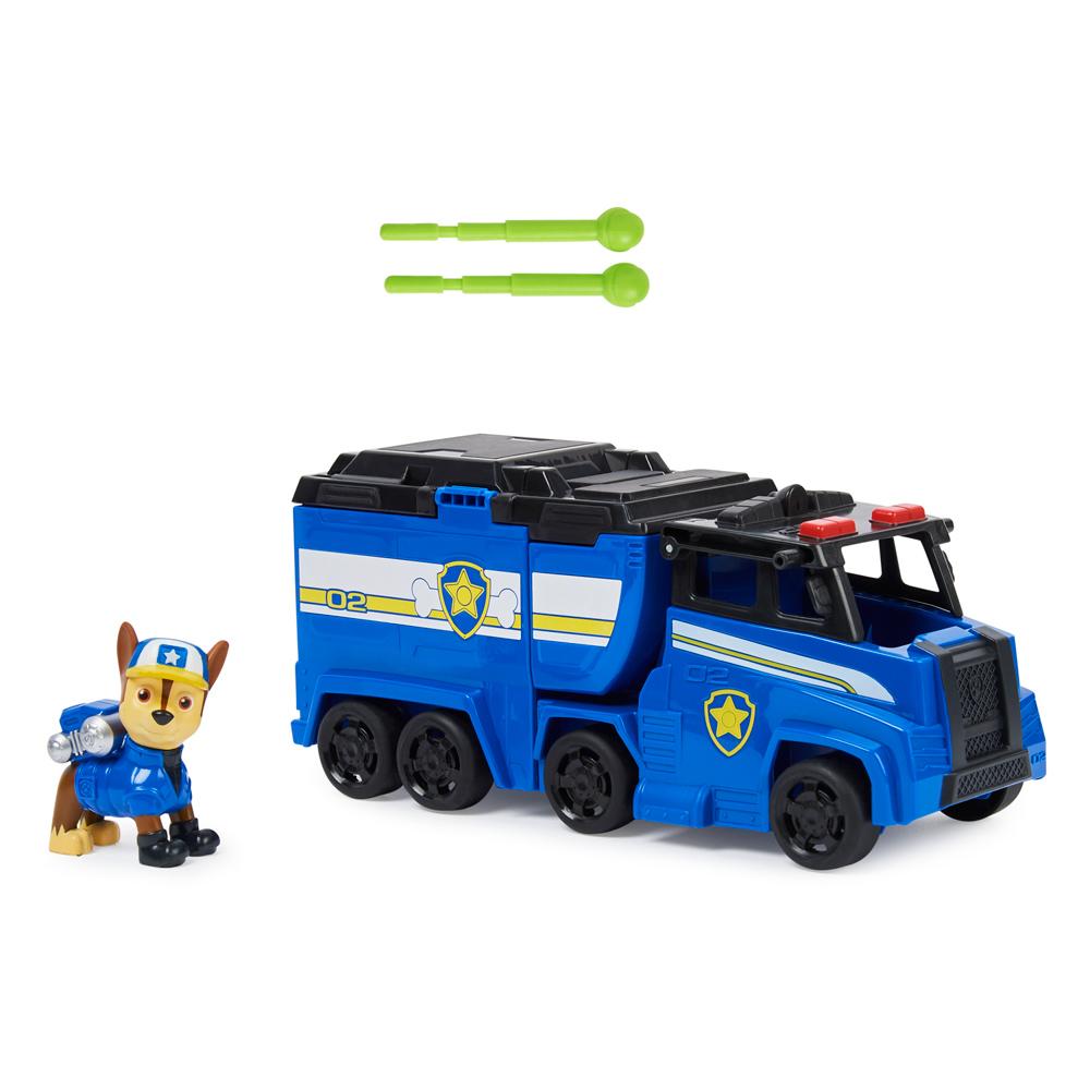 PAW Patrol Chase Rescue Truck with Pup Figure Playset for Ages 3+