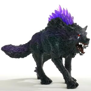 Schleich Eldrador Creatures Shadow Wolf Figure 10cm Tall for Ages 3+