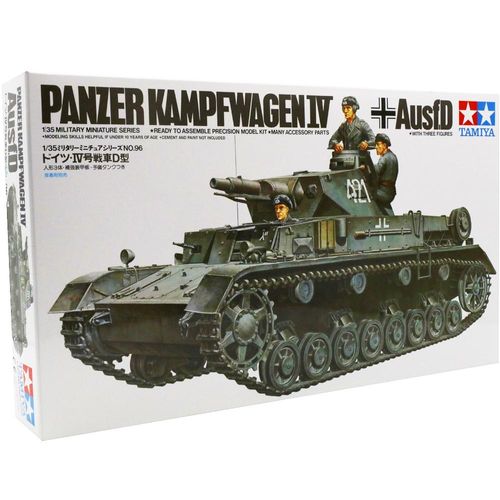Tamiya Panzer Kampfwagen IV Model Kit 35096 Scale 1/35