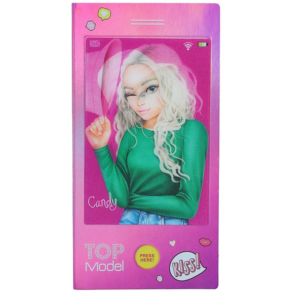 Depesche TOPModel Mini Colouring Book with Sound 80 Pages CANDY