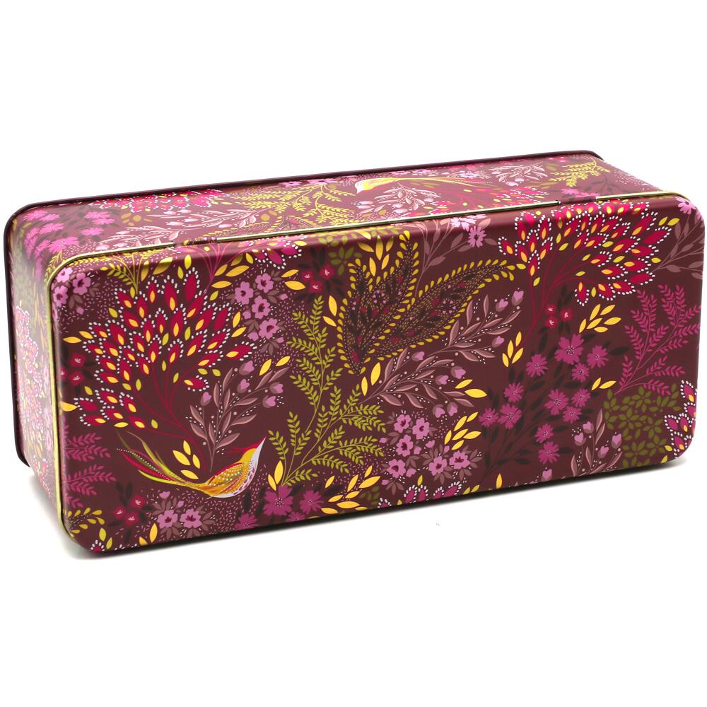 Sara Miller Haveli Garden Long Deep Rectangular Steel Storage Tin