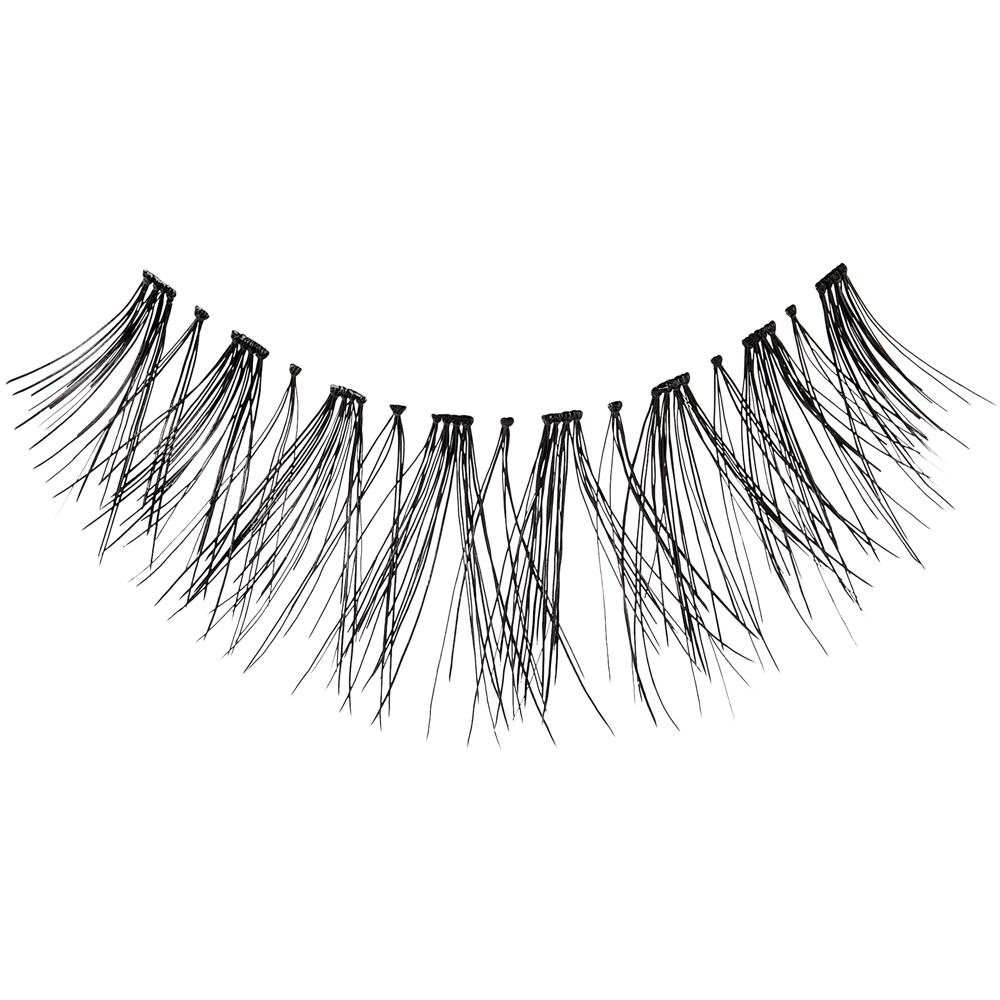 KISS So Wispy Tapered Artificial Eyelashes One Pair with Adhesive STYLE #01