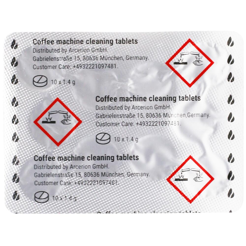 Caffenu Coffee Machine Cleaning Tablets 10 Tablets Included