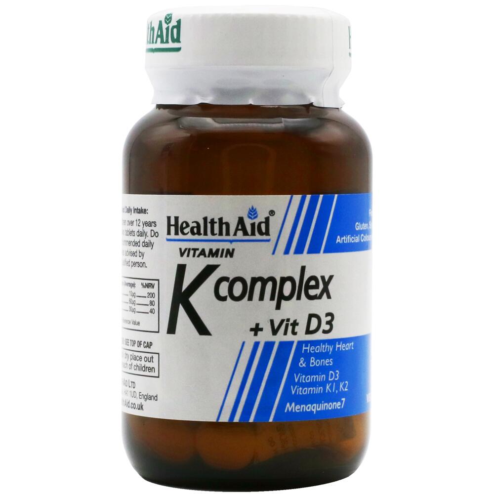 HealthAid Vitamin K Complex + Vitamin D3 30 TABLETS