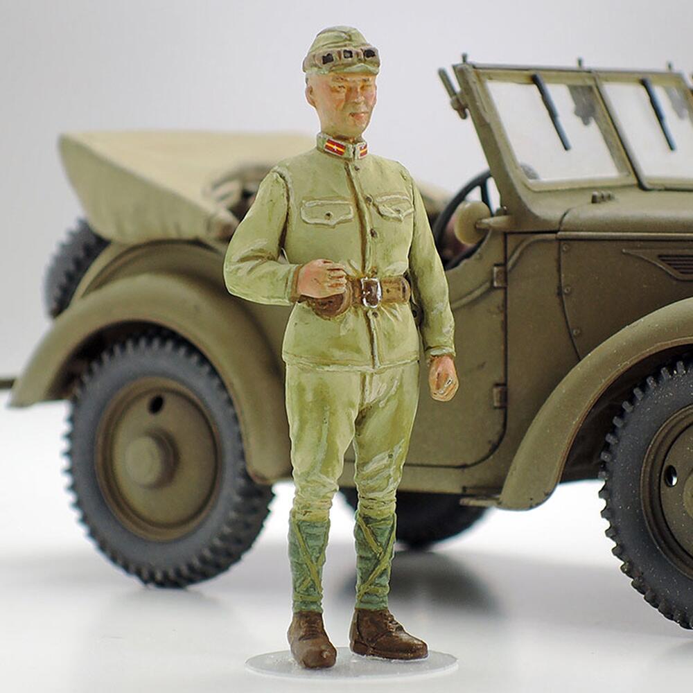Tamiya Kawasaki Ki-61-Id HIEN & 4x4 Kurogane Military Model Kit Scale 1:48