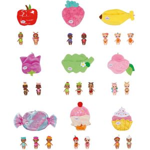 Baby Born Surprise Mini Babies Mystery Pack Series 1 with Cot and Swaddle