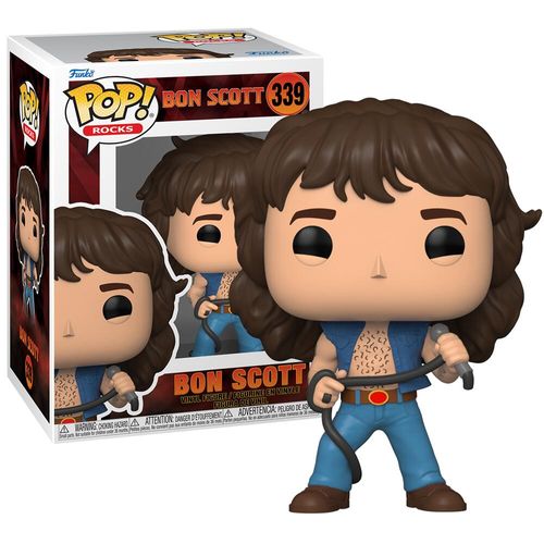 Funko POP! Rocks AC/DC Bon Scott Vinyl Figure 339