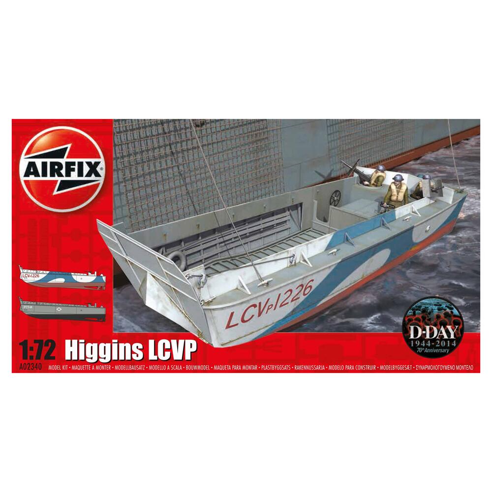 Airfix Higgins LCVP Boat Model Kit Scale 172