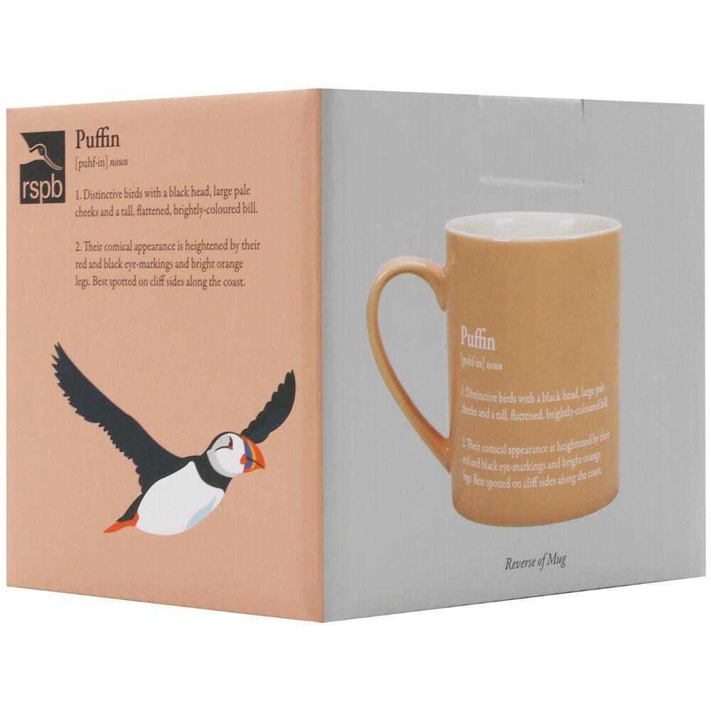 RSPB Puffin Free as a Bird Porcelain 310ml Mug