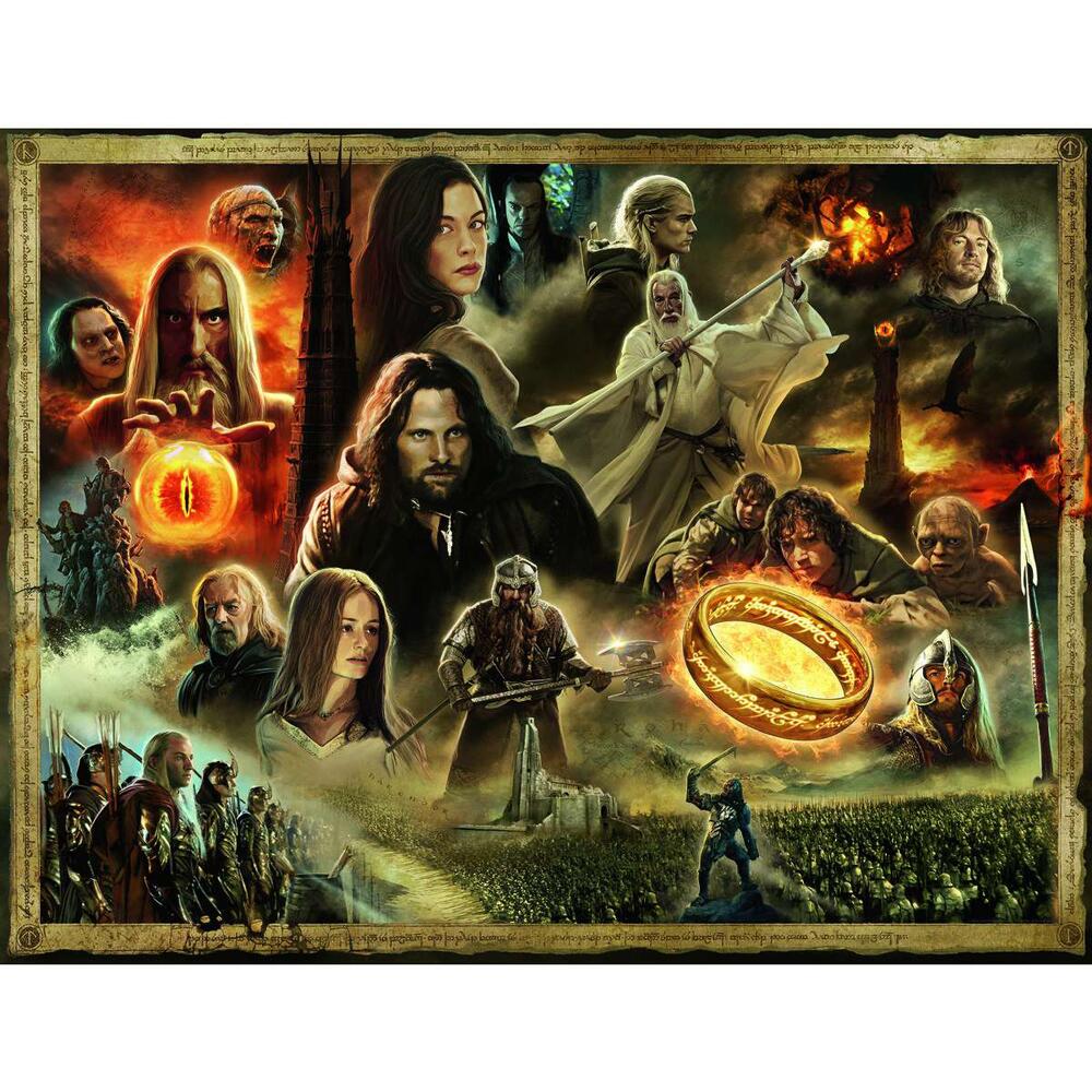 Ravensburger Lord of the Rings The Two Towers 2000 Piece Jigsaw Puzzle