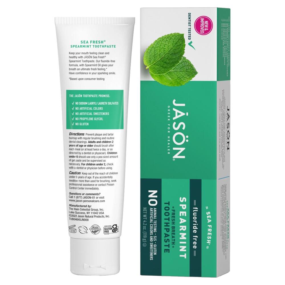 Jason Blue/Green Algae Sea Fresh Toothpaste 1x 170g (1 PACK)