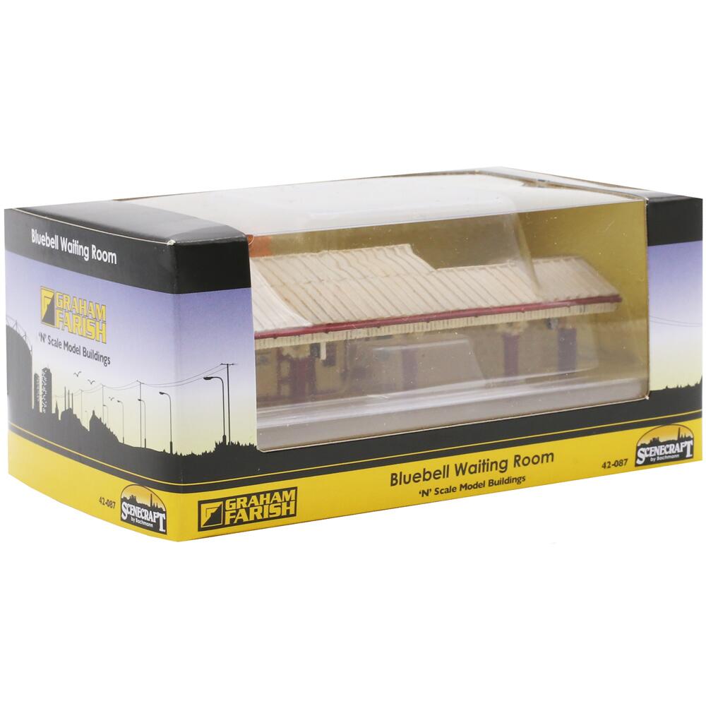 Scenecraft Graham Farish Bluebell Waiting Room Model Railway N Gauge 1: ...