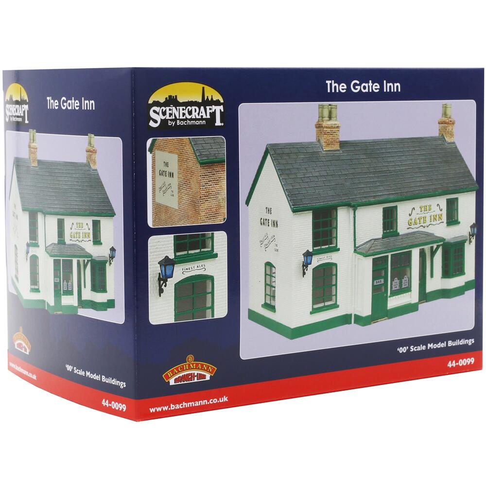 Scenecraft The Gate Inn Pub Model Railway Building 00 Gauge 1:76 Scale