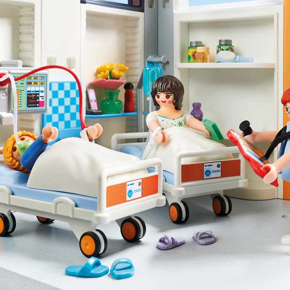 Playmobil City Life Furnished Hospital Wing Playset 70191