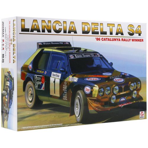 Beemax Lancia Delta S4 1986 Catalunya Rally Winner Model Kit Scale 1:24